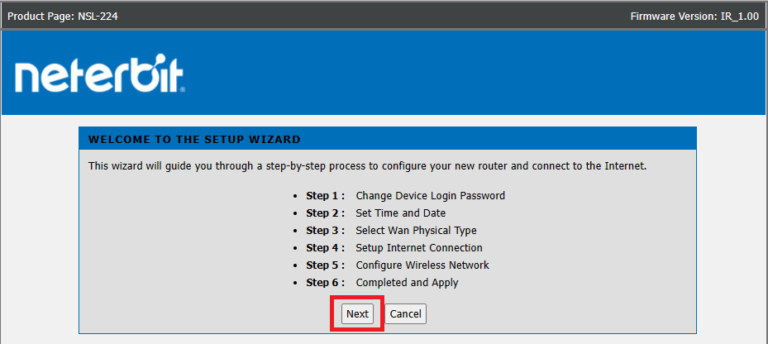 آموزش تنظیمات مودم نتربیت (Neterbit) | راهنمای تصویری کانفیگ
